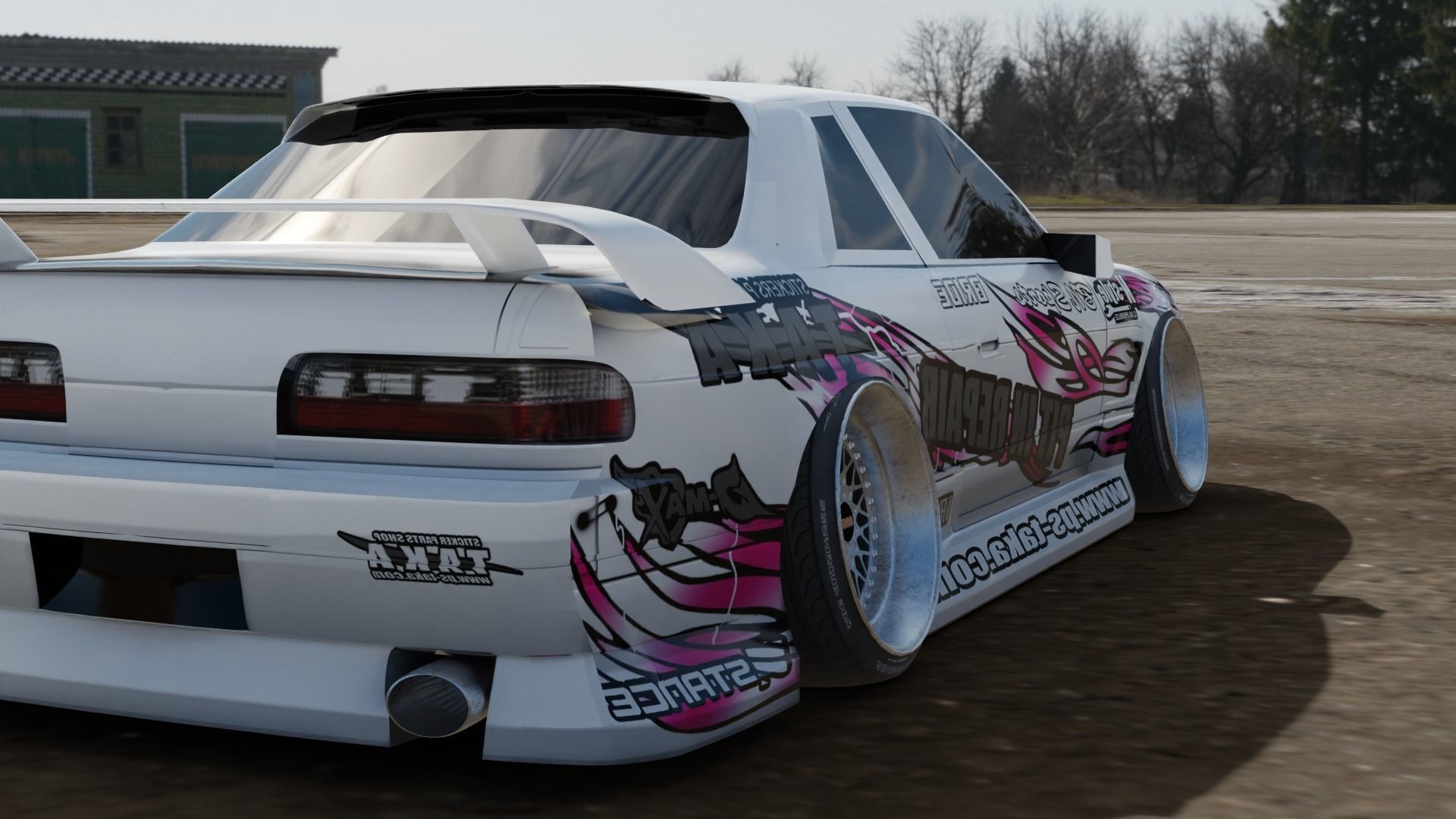 Nissan Silvia S13 BNSport 3D model | CGTrader