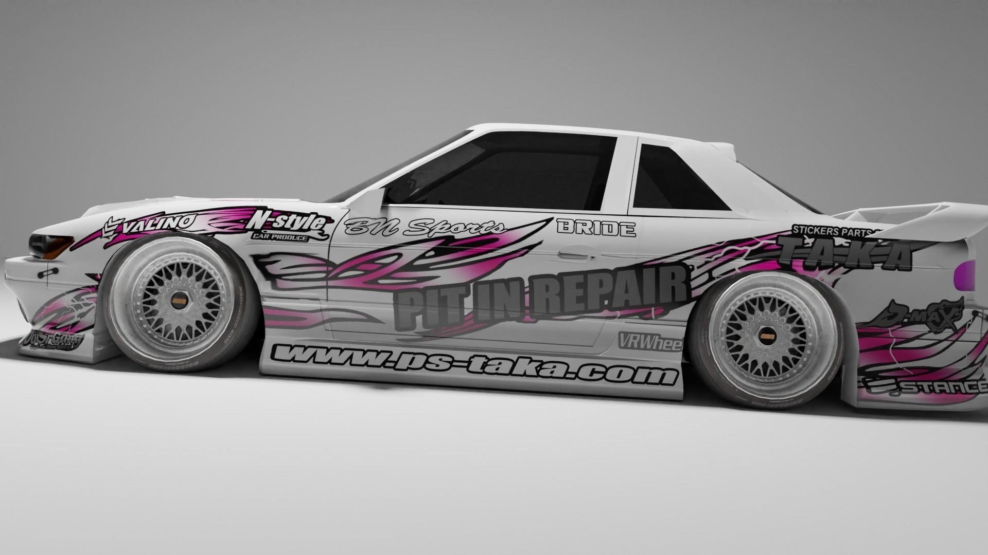 Nissan Silvia S13 BNSport 3D model | CGTrader