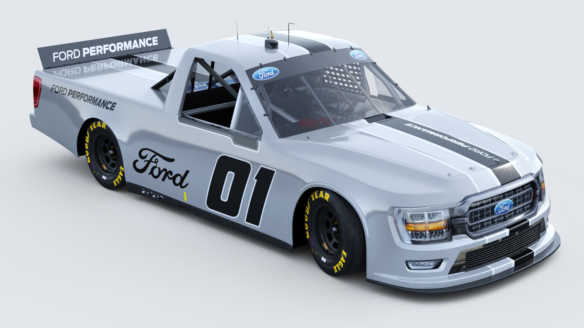 Ford F 150 Nascar Trucks 2022 Update template 3D model | CGTrader