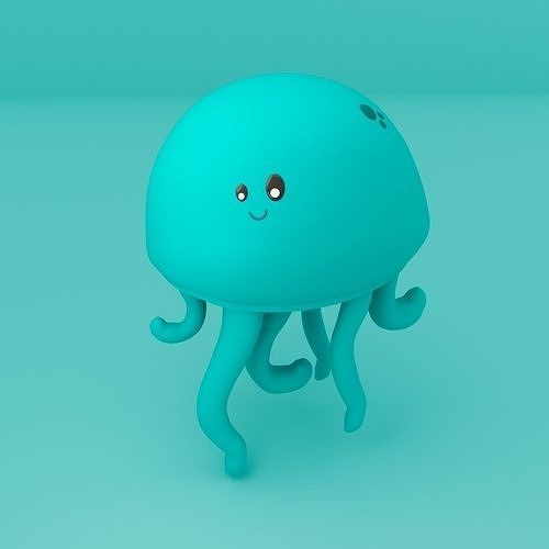 3D model Little Occ VR / AR / low-poly | CGTrader