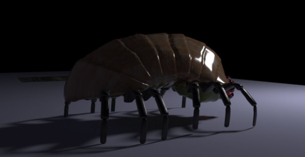 Scarab scar 3D model rigged | CGTrader
