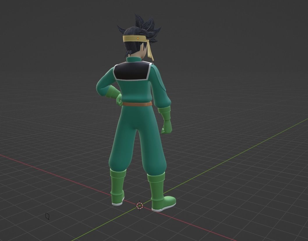 Popp Dragon Quest The Adventure of Dai 3D Model 3D model rigged | CGTrader
