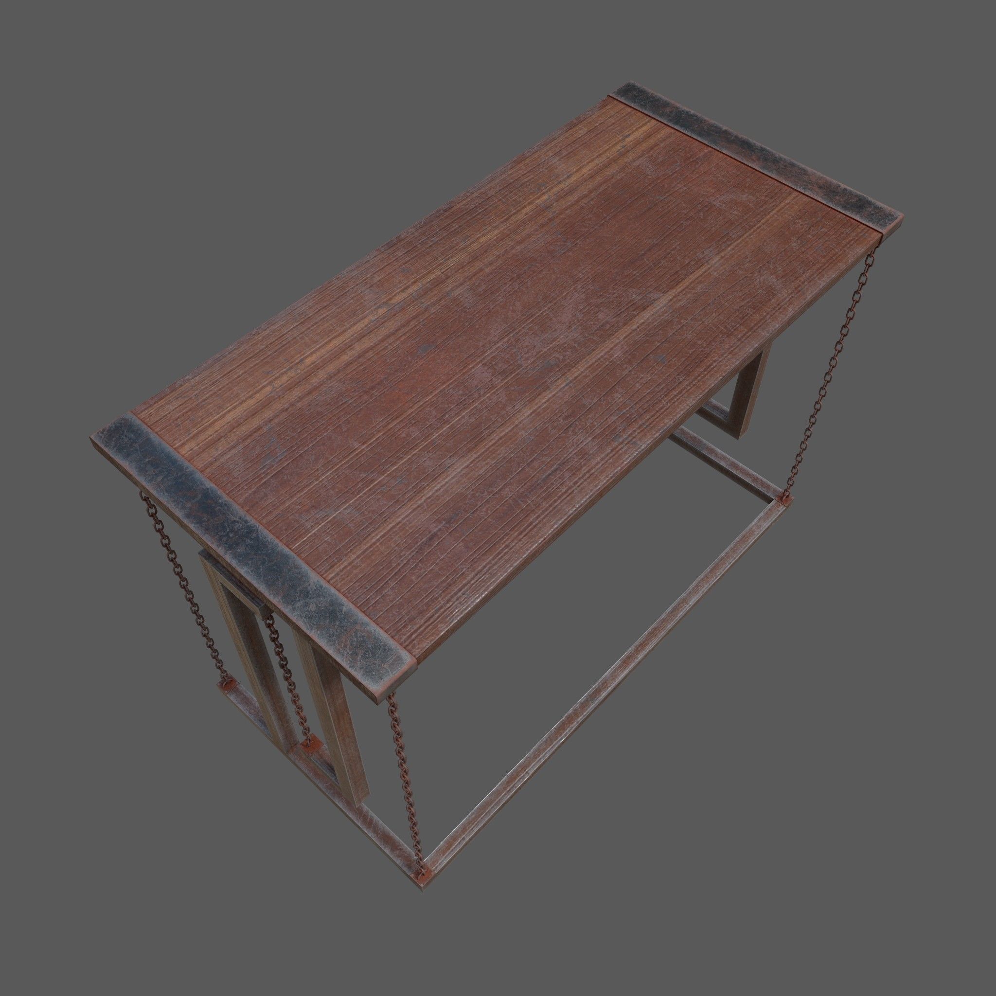 Table Levitating 3D model | CGTrader
