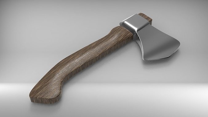 3D model Axe simple nordic VR / AR / low-poly | CGTrader