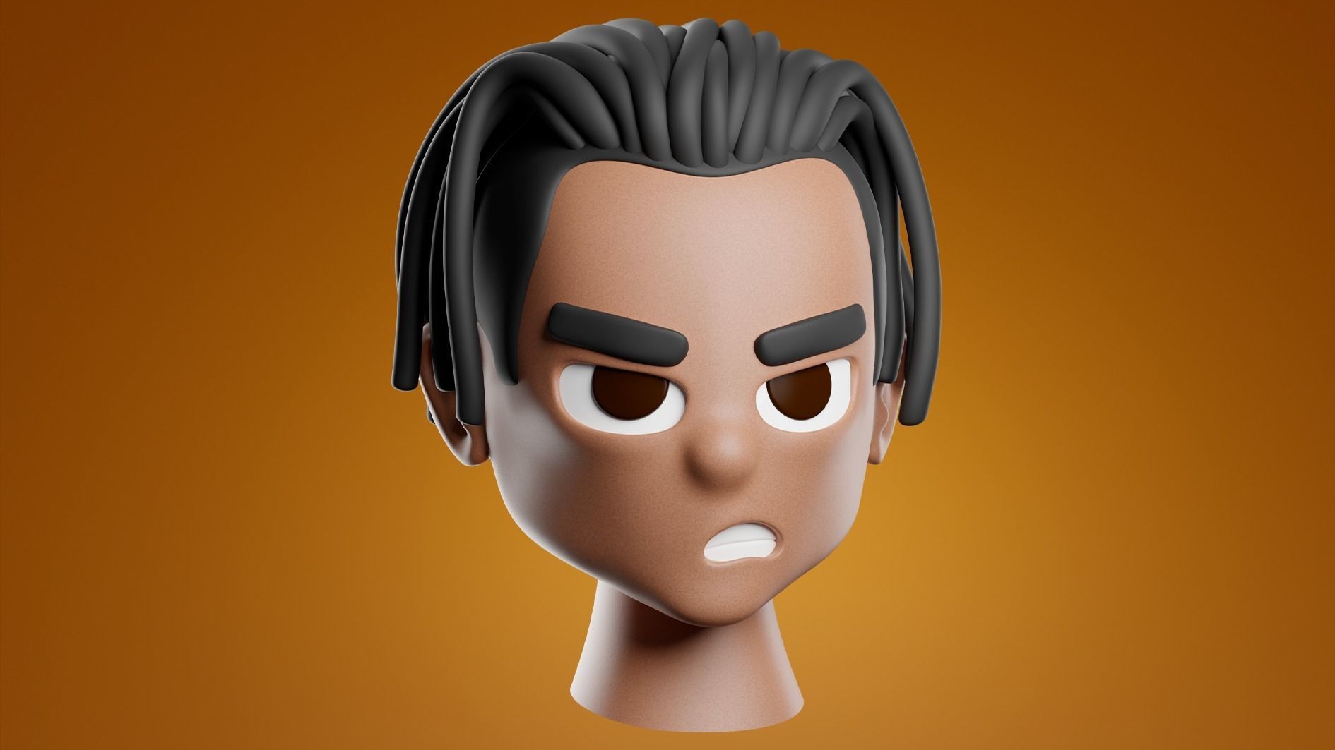 3D NFT Stylized Character Base Template in Blender 3D model V2 3D model ...