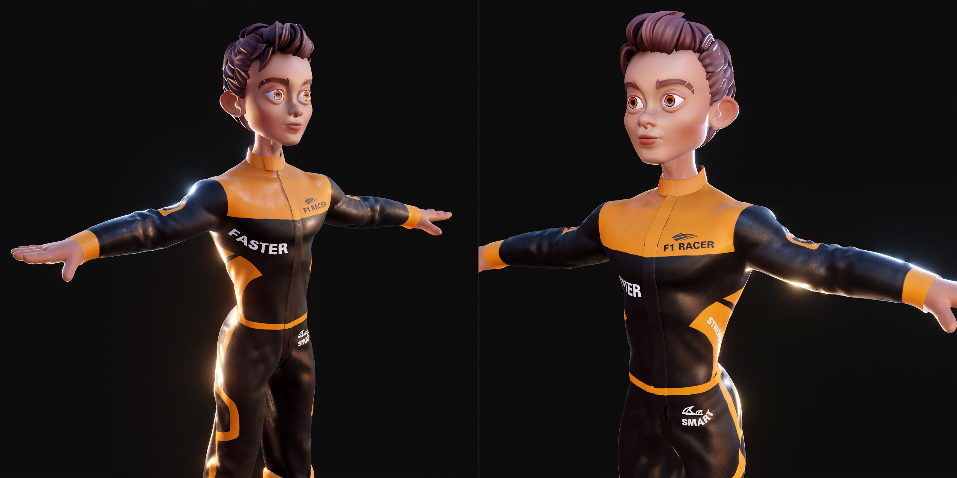 F1 Driver - Richard - Blender 3 3D model | CGTrader