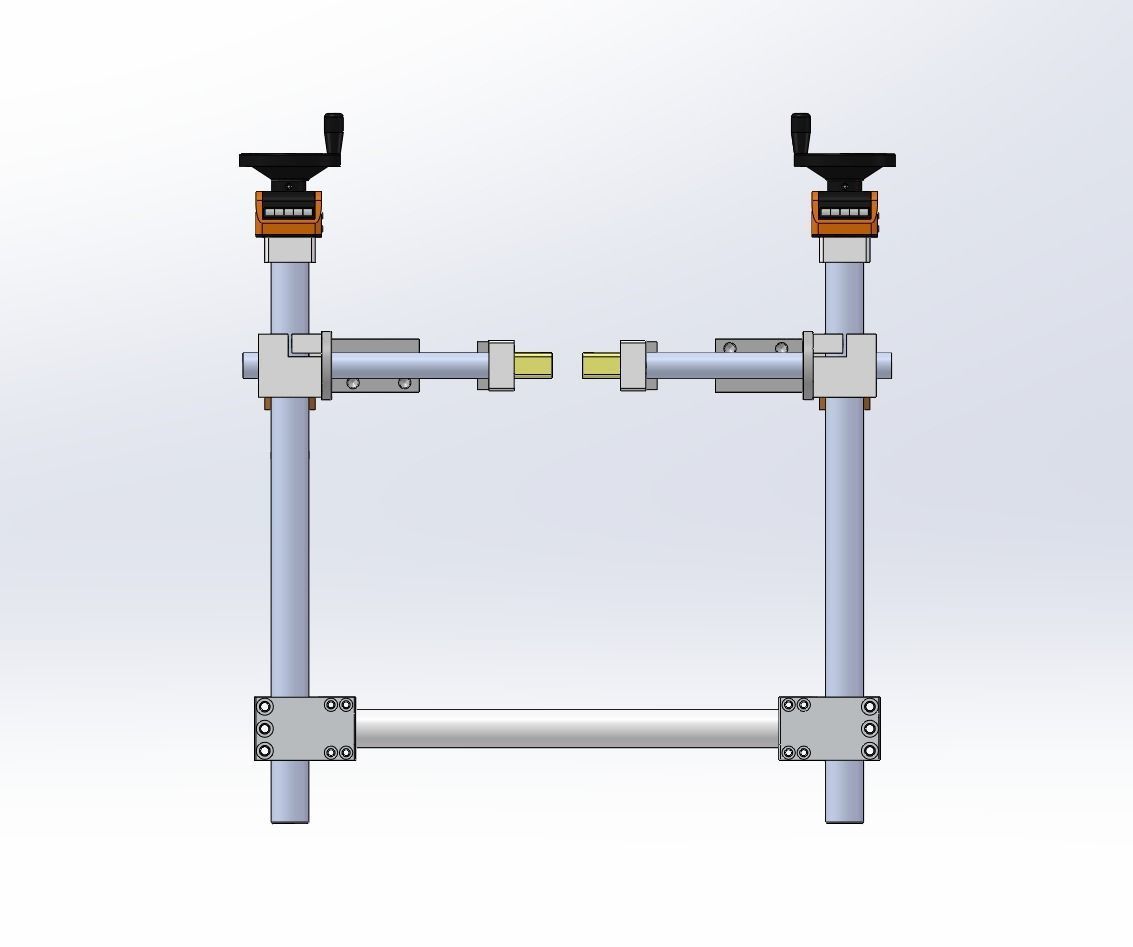 Clamping adjusting mechanism 3D model | CGTrader