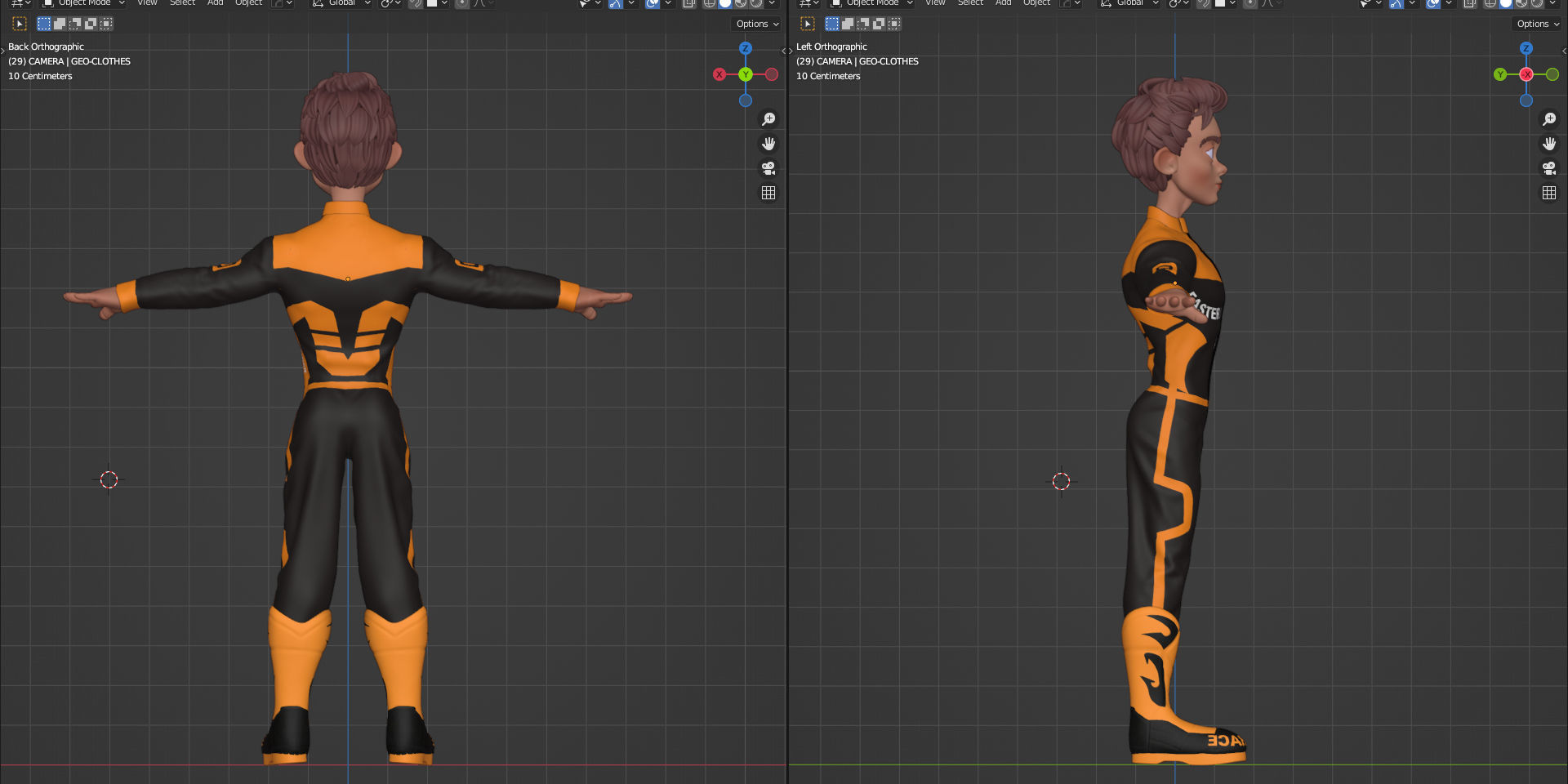 Rigged F1 Male Driver using BlenRig 6 Addon in Blender 3 3D model ...