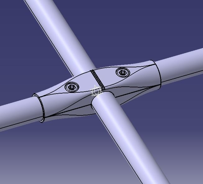 Cross Joint 3D model 3D printable | CGTrader