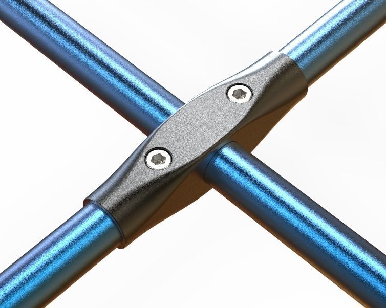 Cross Joint 3D model 3D printable | CGTrader