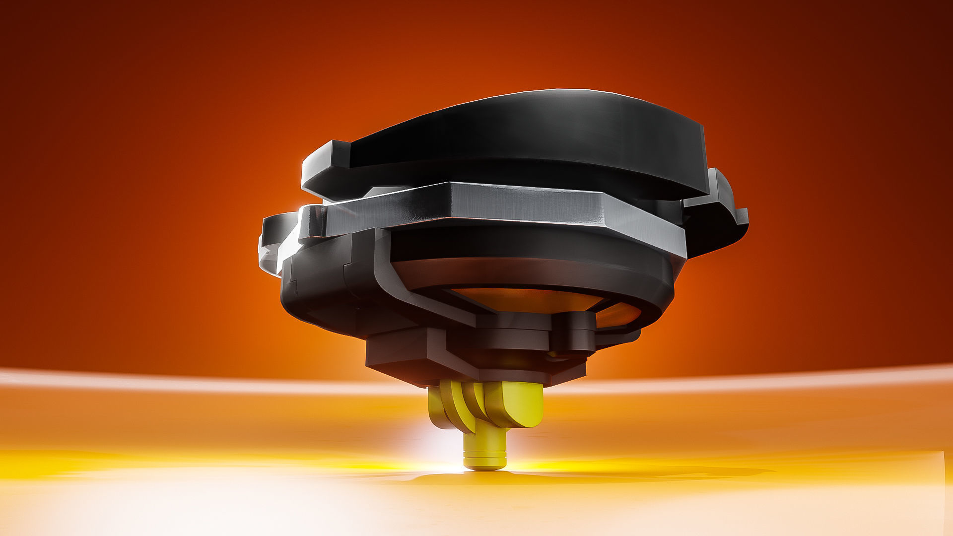 Beyblade - pre supported ctb file 3D model 3D printable | CGTrader