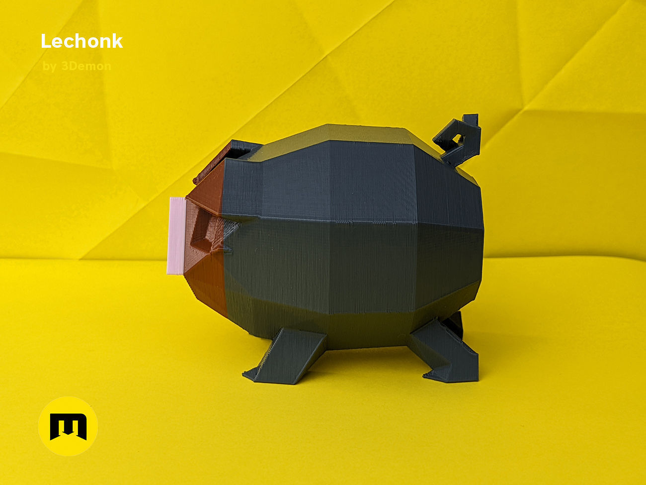 Lechonk Low Poly Pokemon free 3D model 3D printable | CGTrader