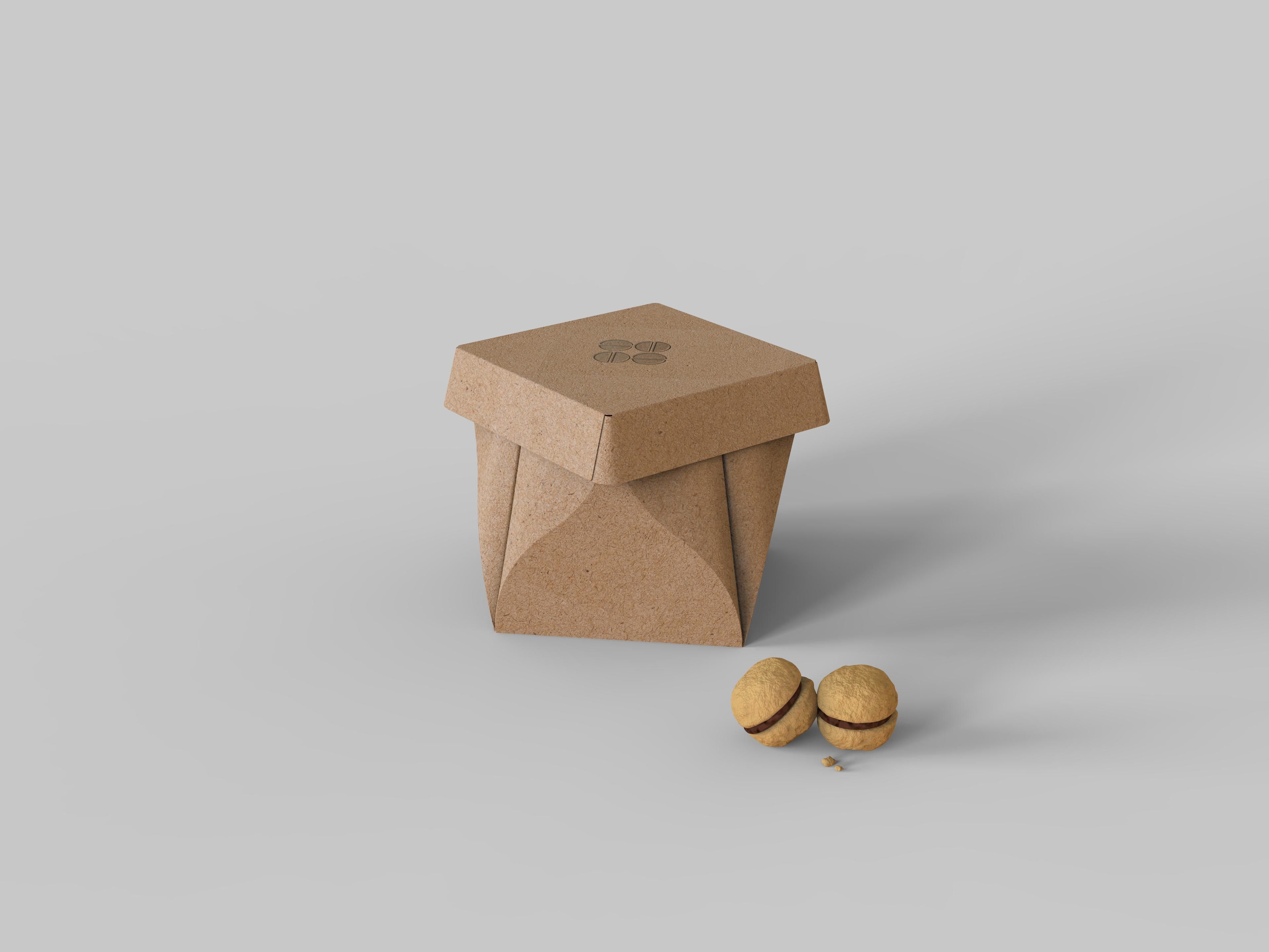 Paper packaging 3D model | CGTrader