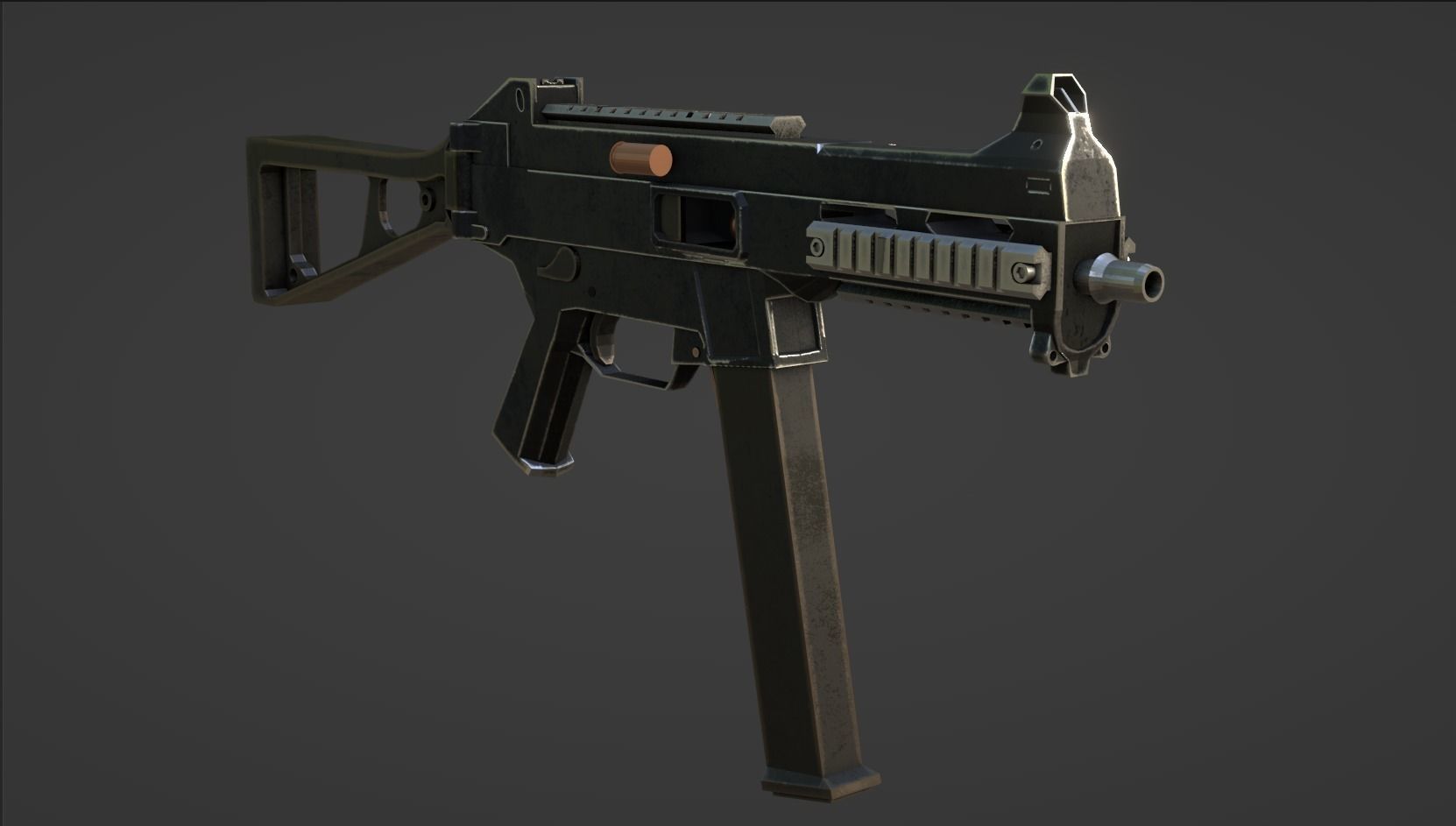 3D model UMP anim riged model VR / AR / low-poly | CGTrader