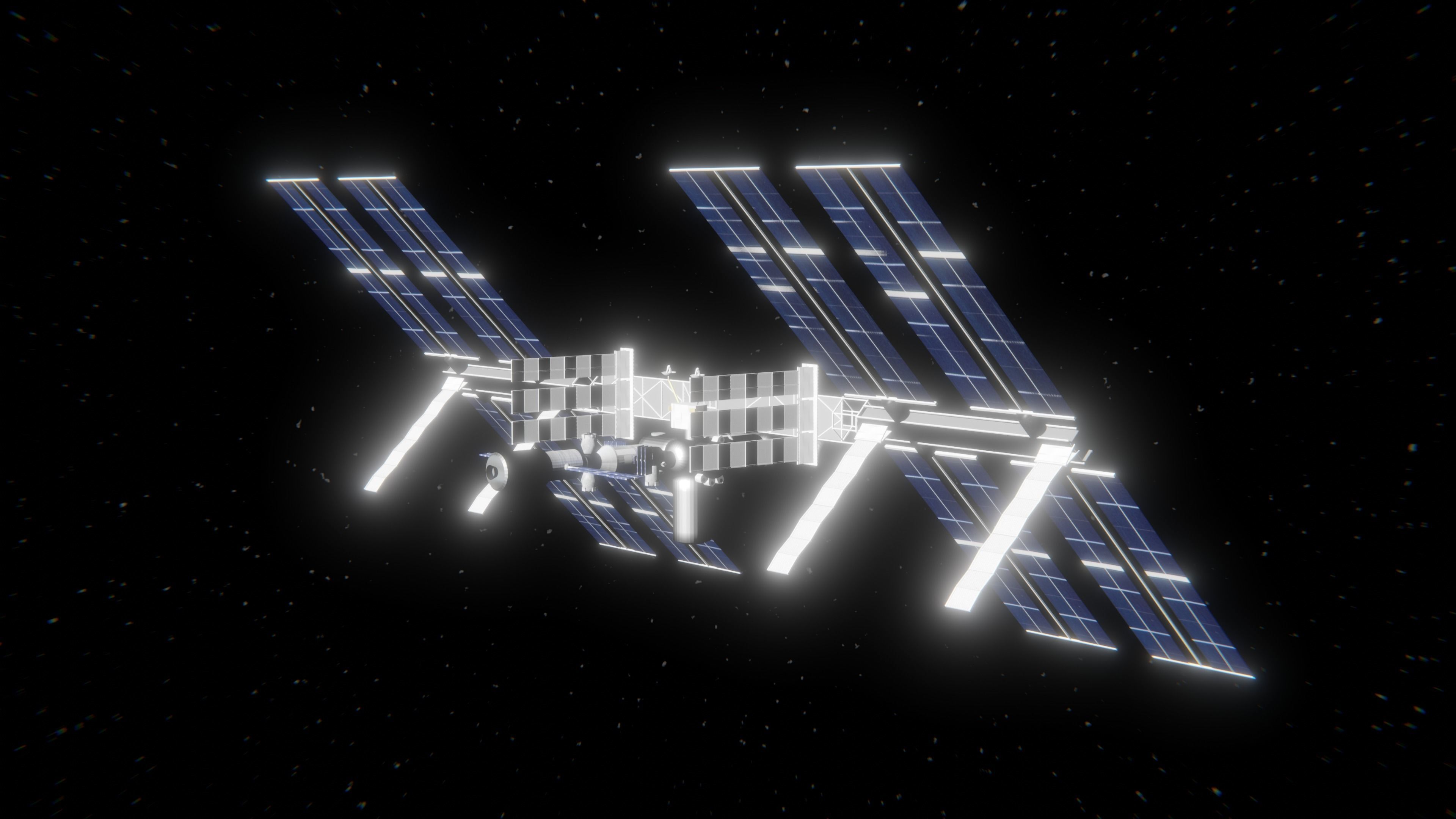 International space station 3D model 3D printable | CGTrader