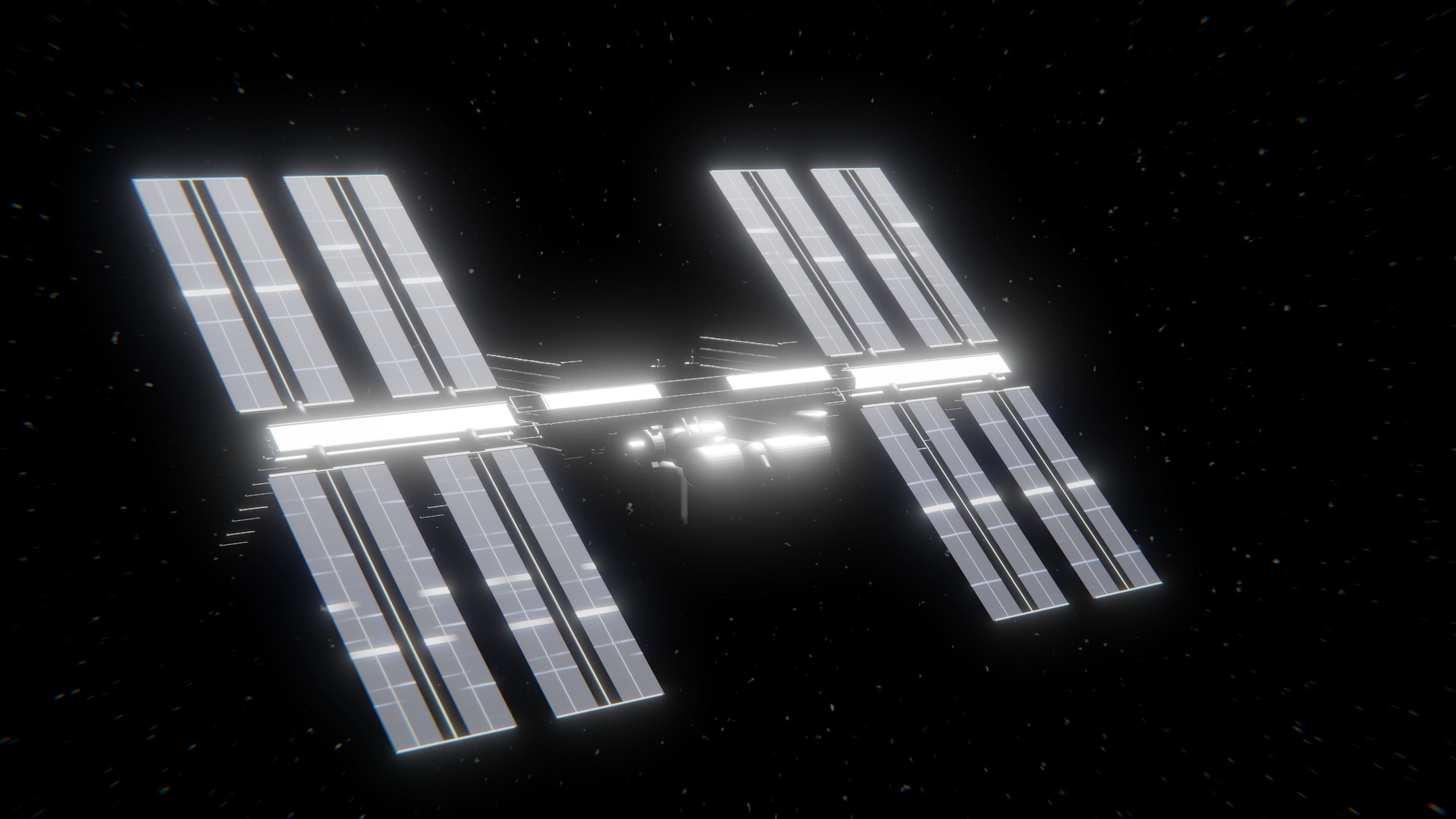 International space station 3D model 3D printable | CGTrader
