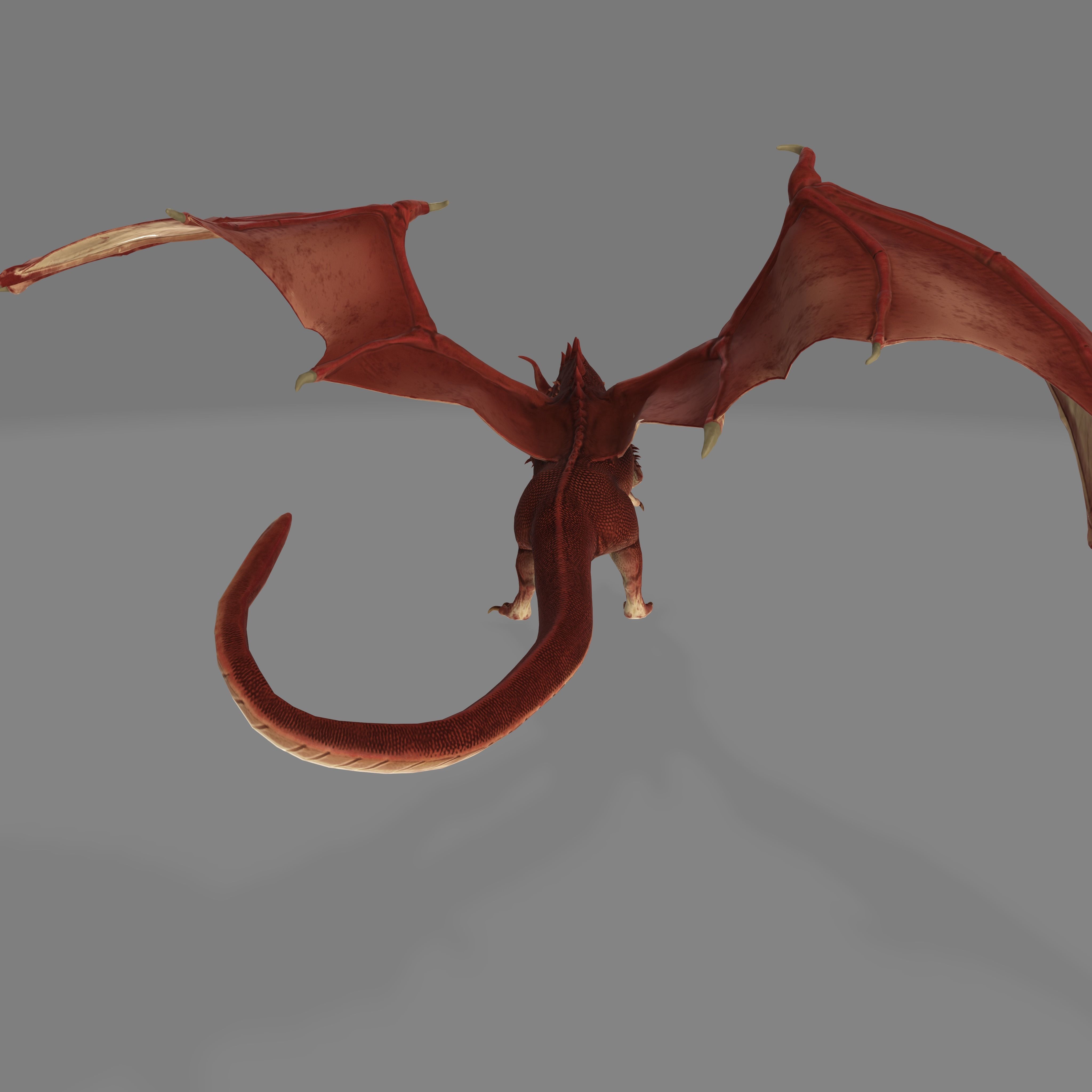red dragon 3D model | CGTrader