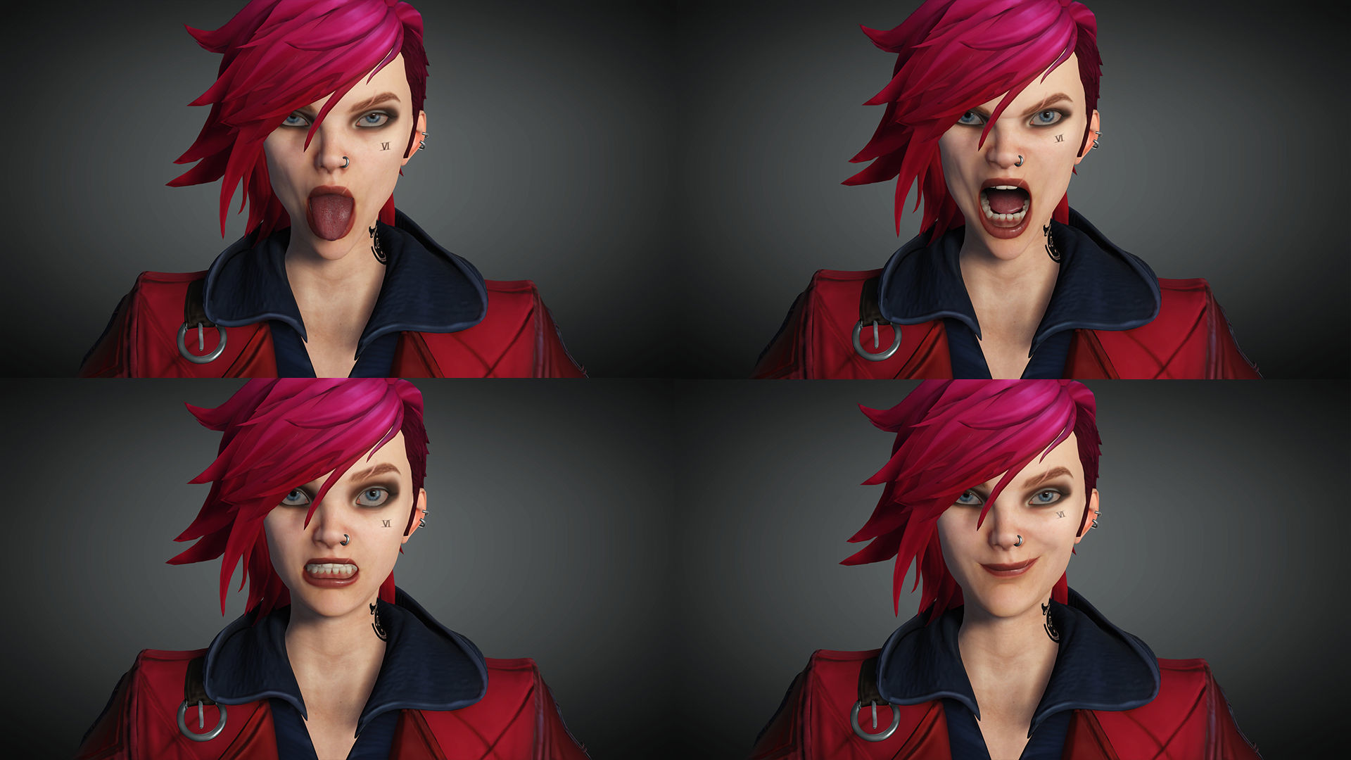 3D model Vi League of legends Arcane VR / AR / low-poly animated | CGTrader