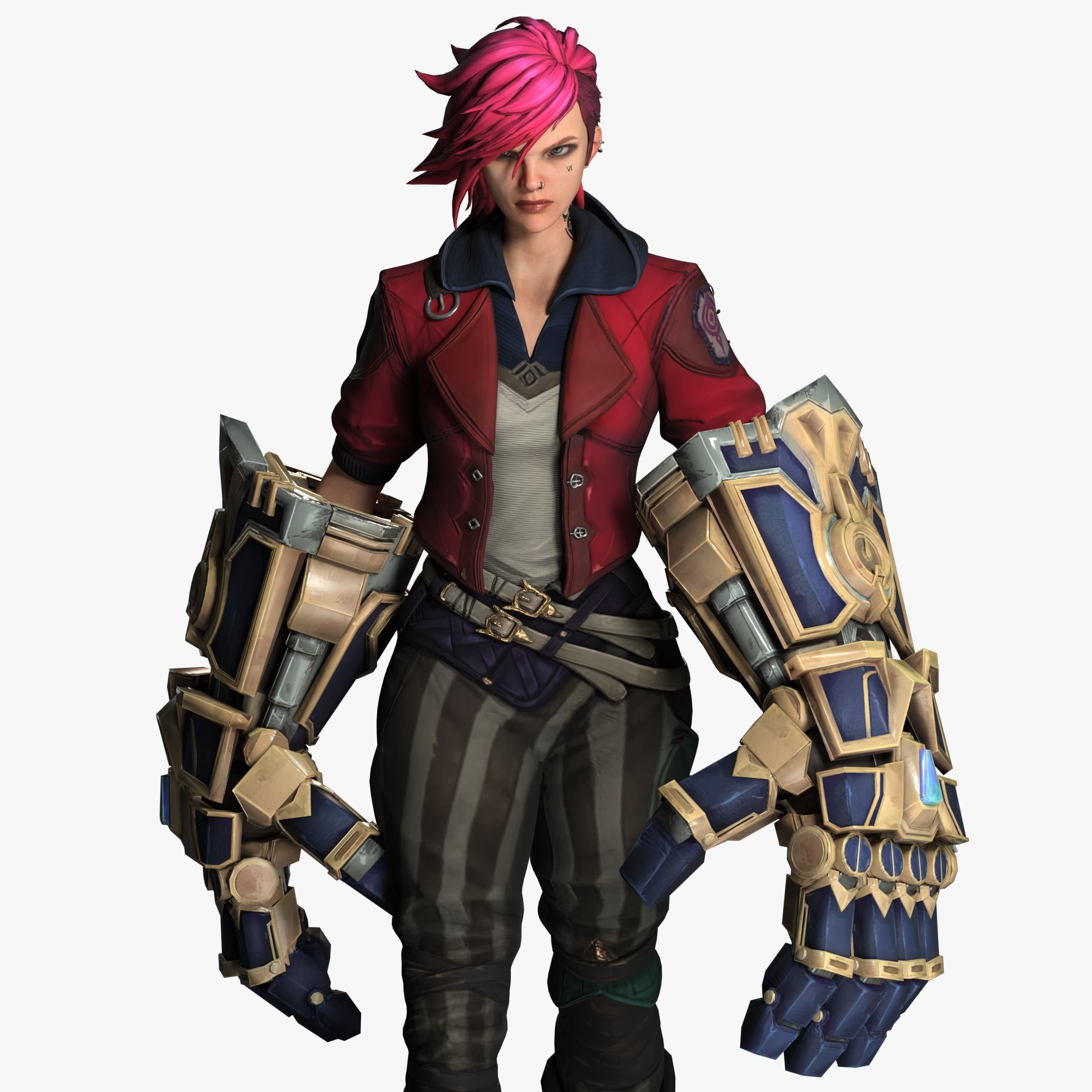 3D model Vi League of legends Arcane VR / AR / low-poly animated | CGTrader