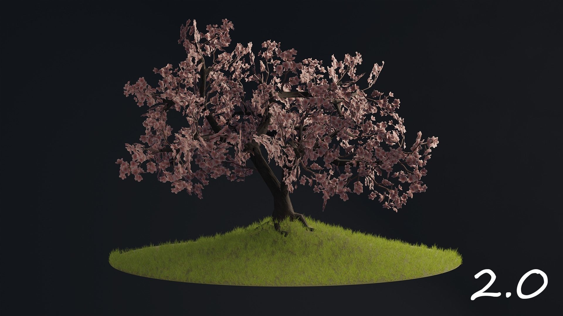 sakura tree free VR / AR / low-poly 3D model | CGTrader