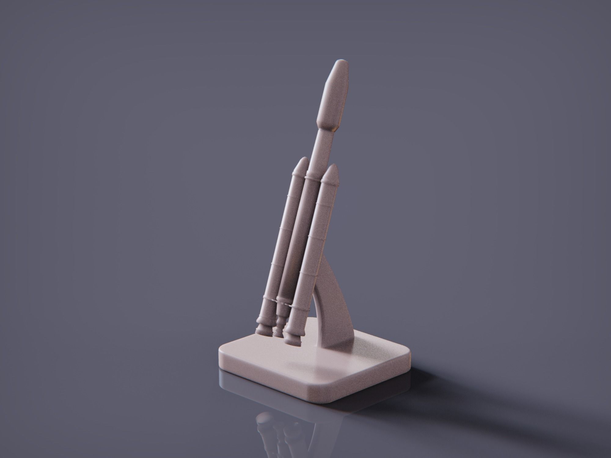 Rocket Falcon 3D model | CGTrader