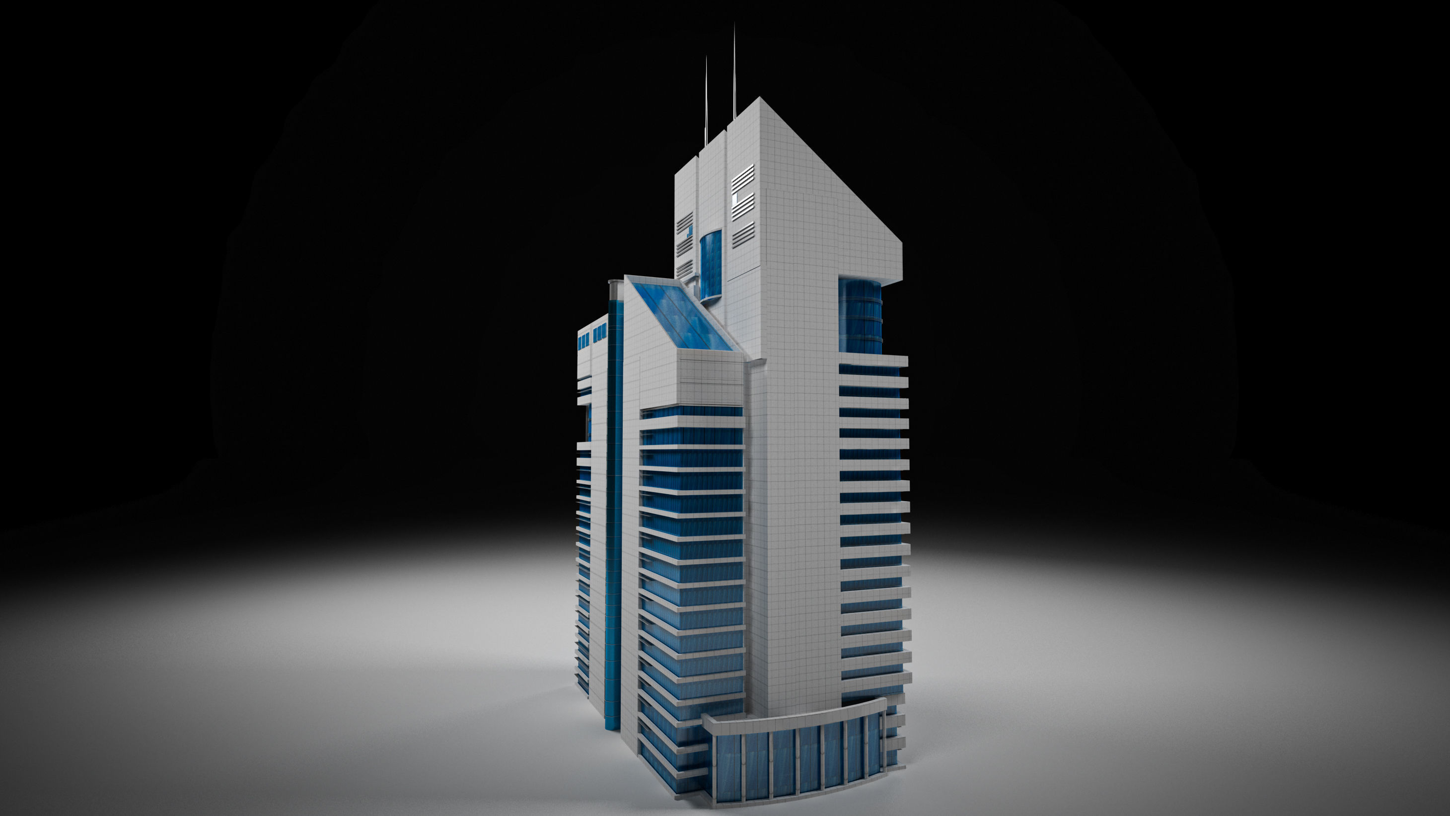 Office Tower Building 3D model | CGTrader