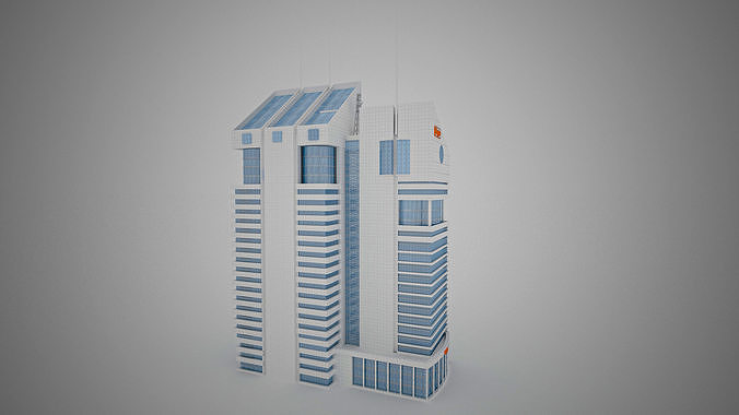 Office Tower Building 3D model | CGTrader