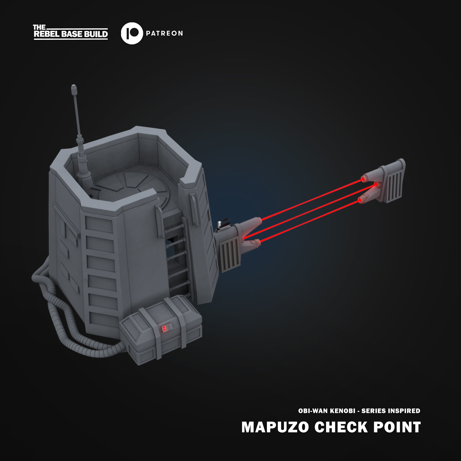 Mapuzo Outpost - ObiWan Kenobi Series Diroama - Black Series TVC 3D ...