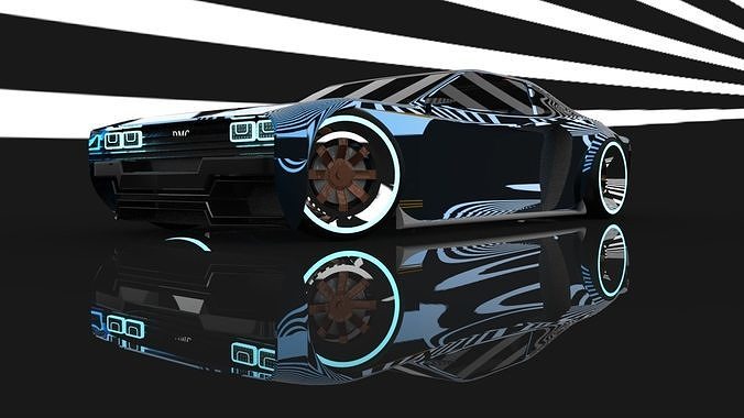 CYBERPUNK CONCEPT CAR 3D model | CGTrader