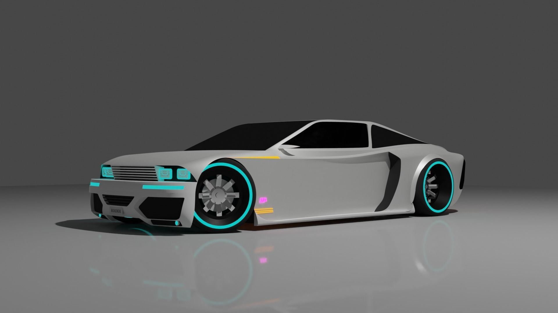 CYBERPUNK CONCEPT CAR 3D model | CGTrader