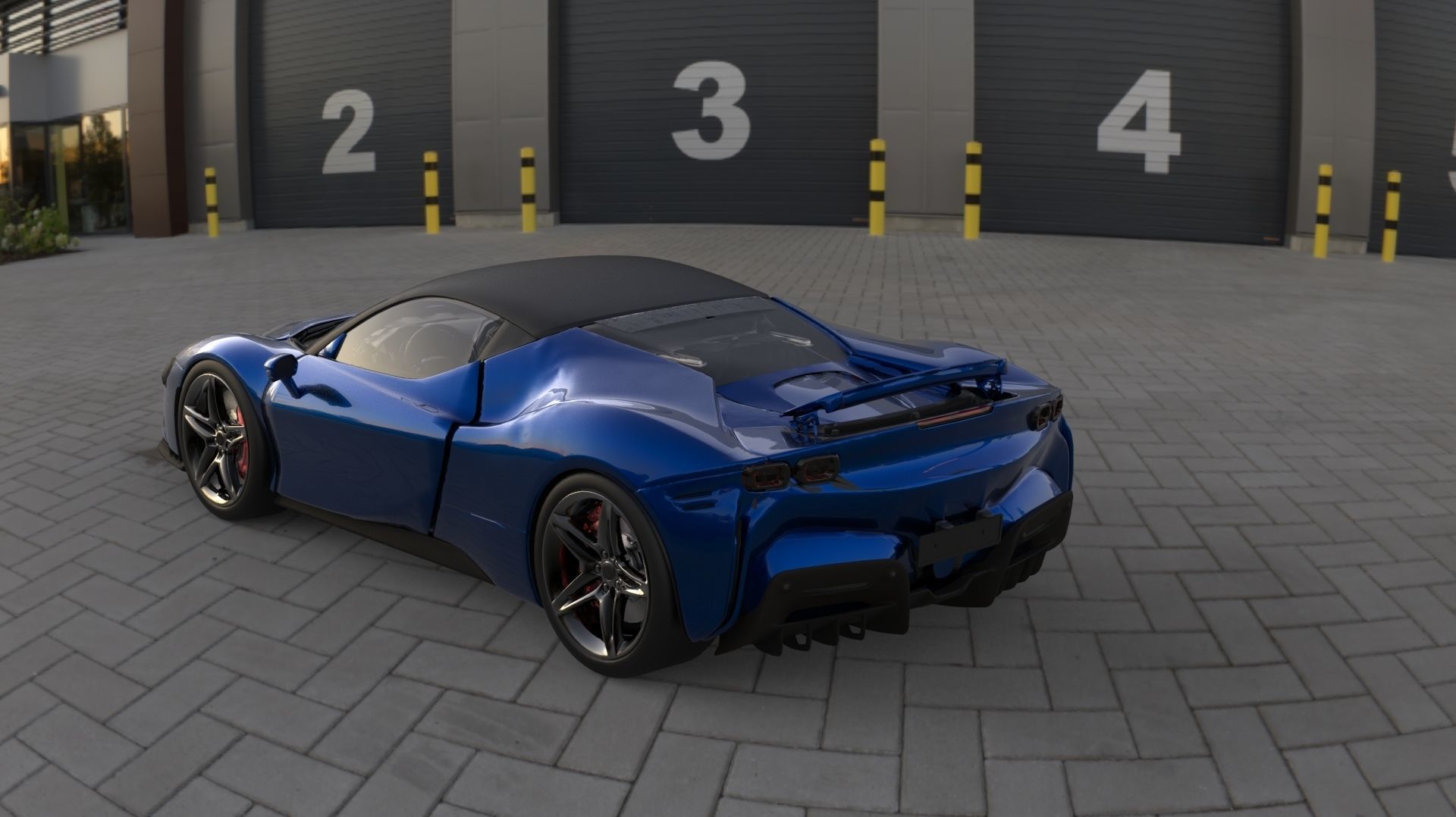 Ferrari- Mclaren 3D model 3D printable | CGTrader