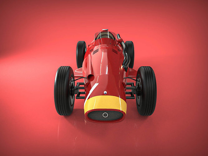Car F1 - 1960 Maserati 250f 3D model | CGTrader