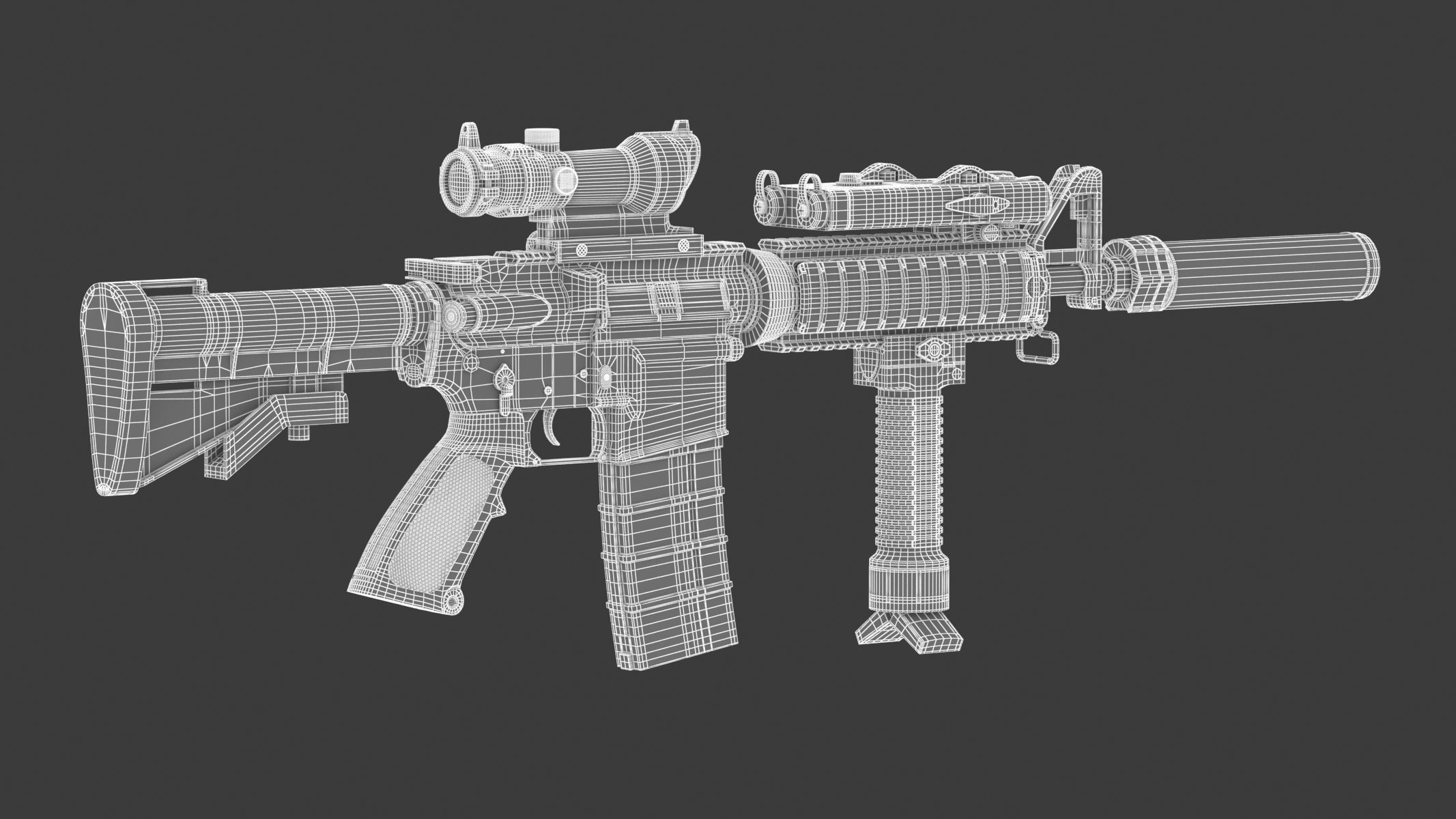 100 Firearms High-Poly Collection Vol 1 3D model | CGTrader
