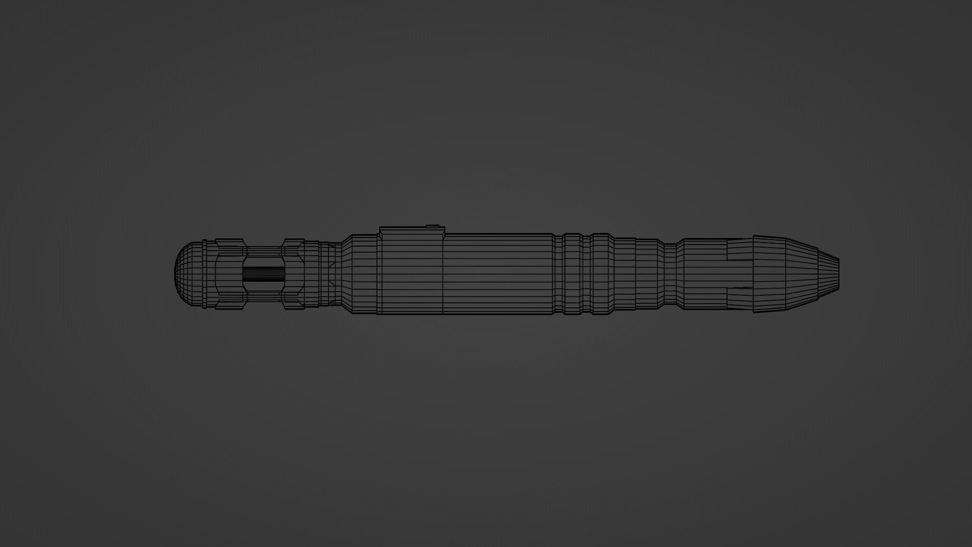 3D model Tenth Doctor Sonic Screwdriver VR / AR / low-poly | CGTrader