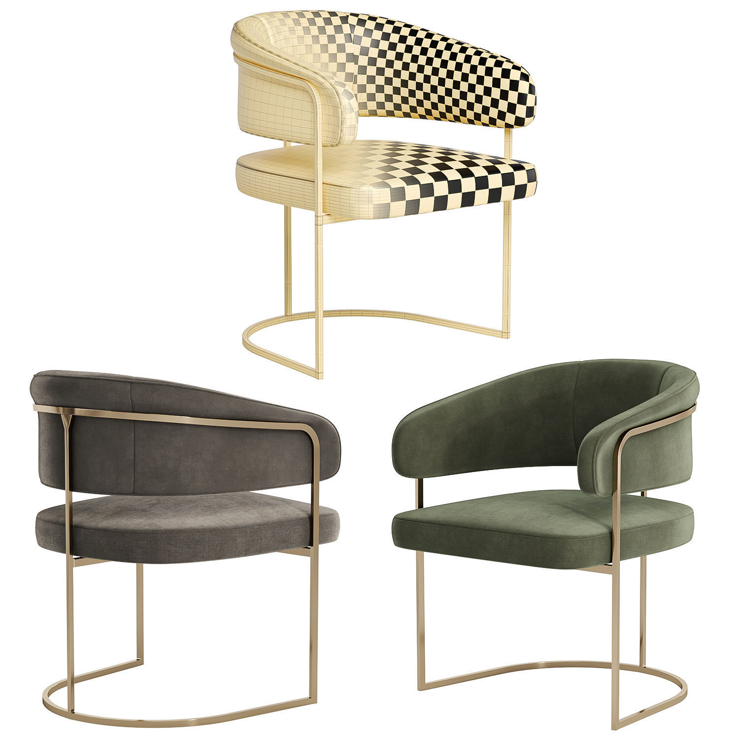 clem chair 3D model | CGTrader