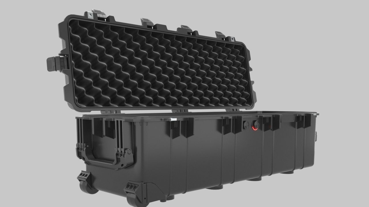 Pelican long case 3D model | CGTrader