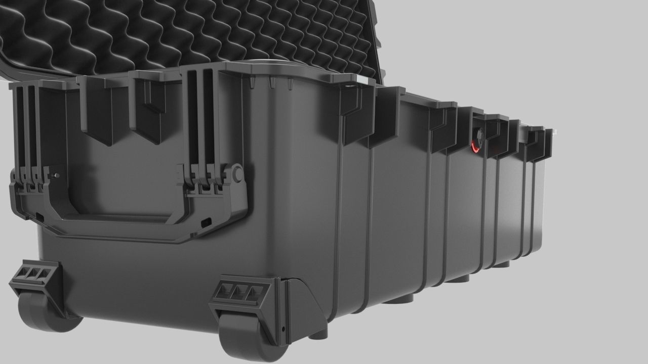 Pelican long case 3D model | CGTrader
