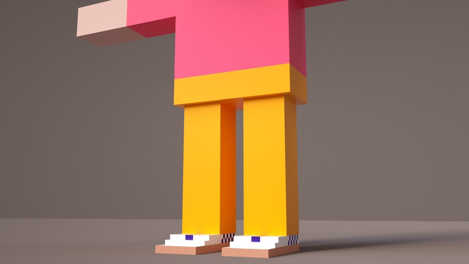 3D model Minecraft 3D Character Series VR / AR / low-poly | CGTrader