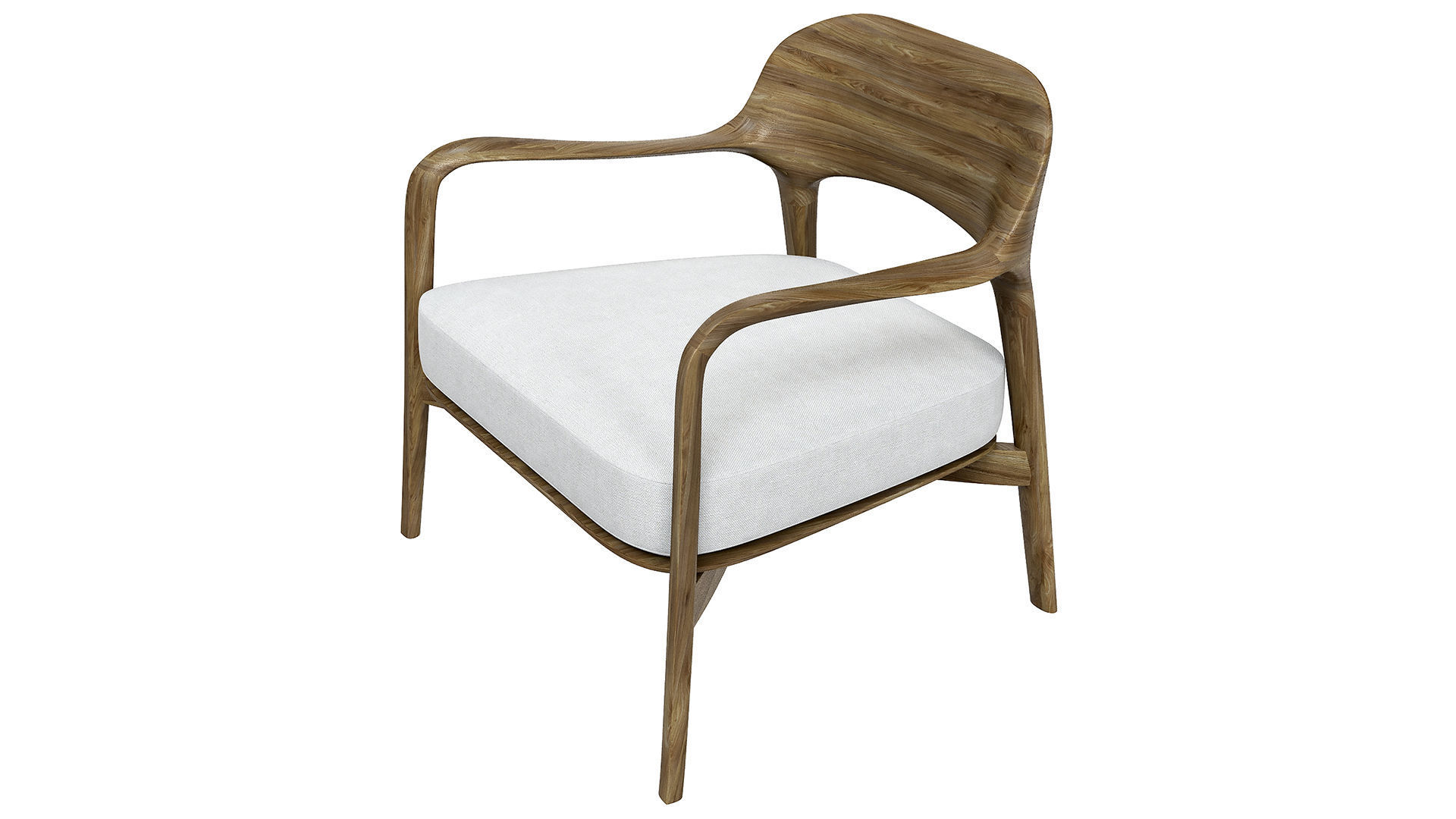 Ella by porada Louis Armchair by Patrick Jouin 3D model | CGTrader