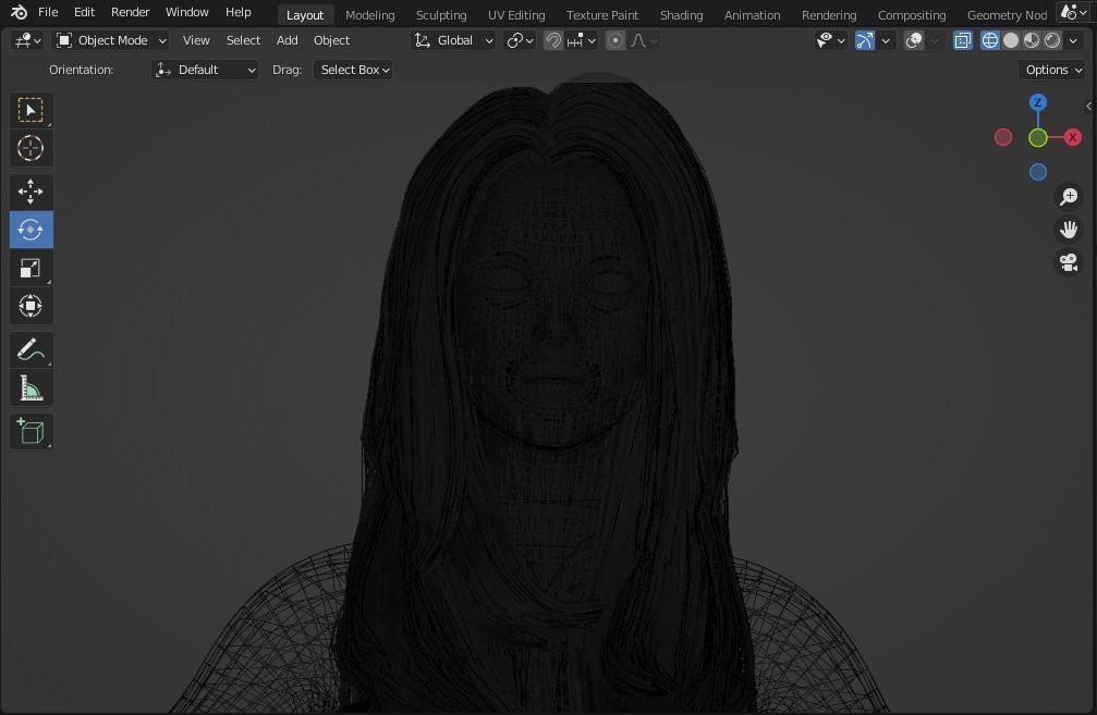 Nft girls 3D model rigged | CGTrader