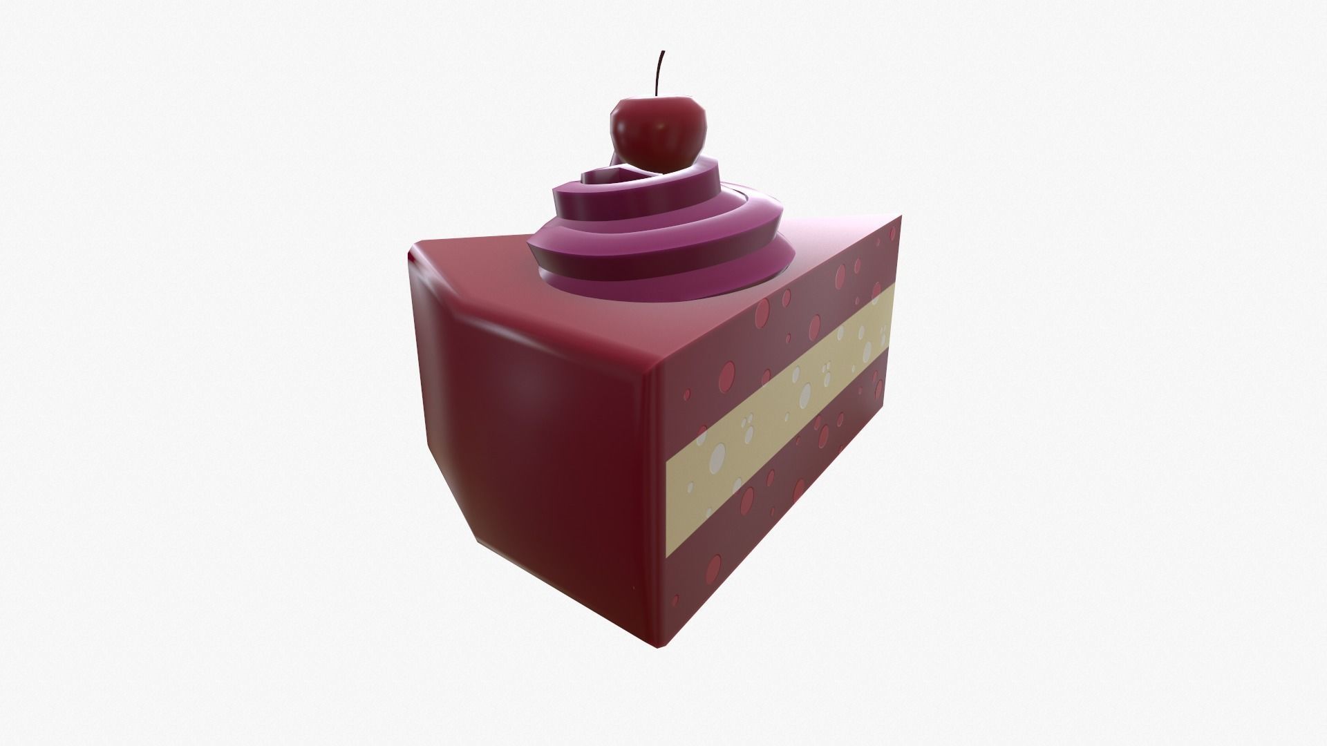3D model Cartoon CakeV2 VR / AR / low-poly | CGTrader