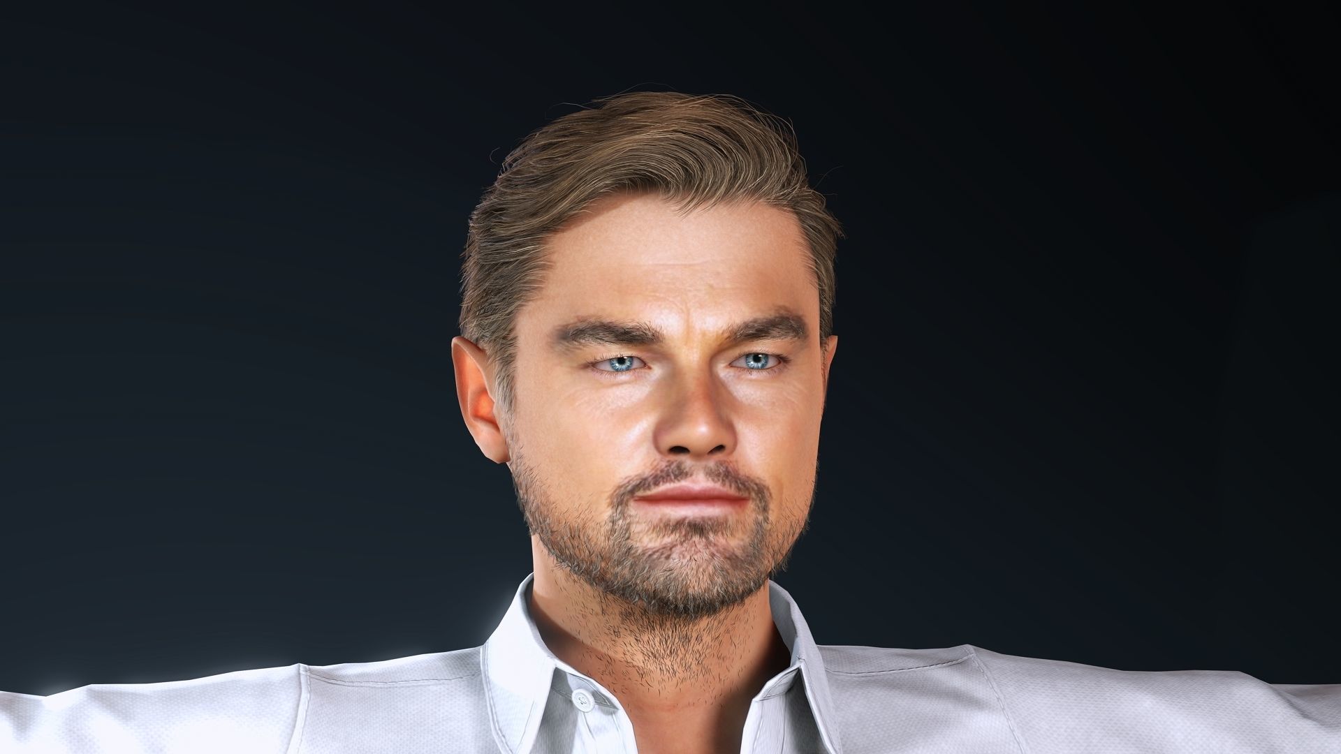 3D model Leonardo DiCaprio VR / AR / low-poly | CGTrader