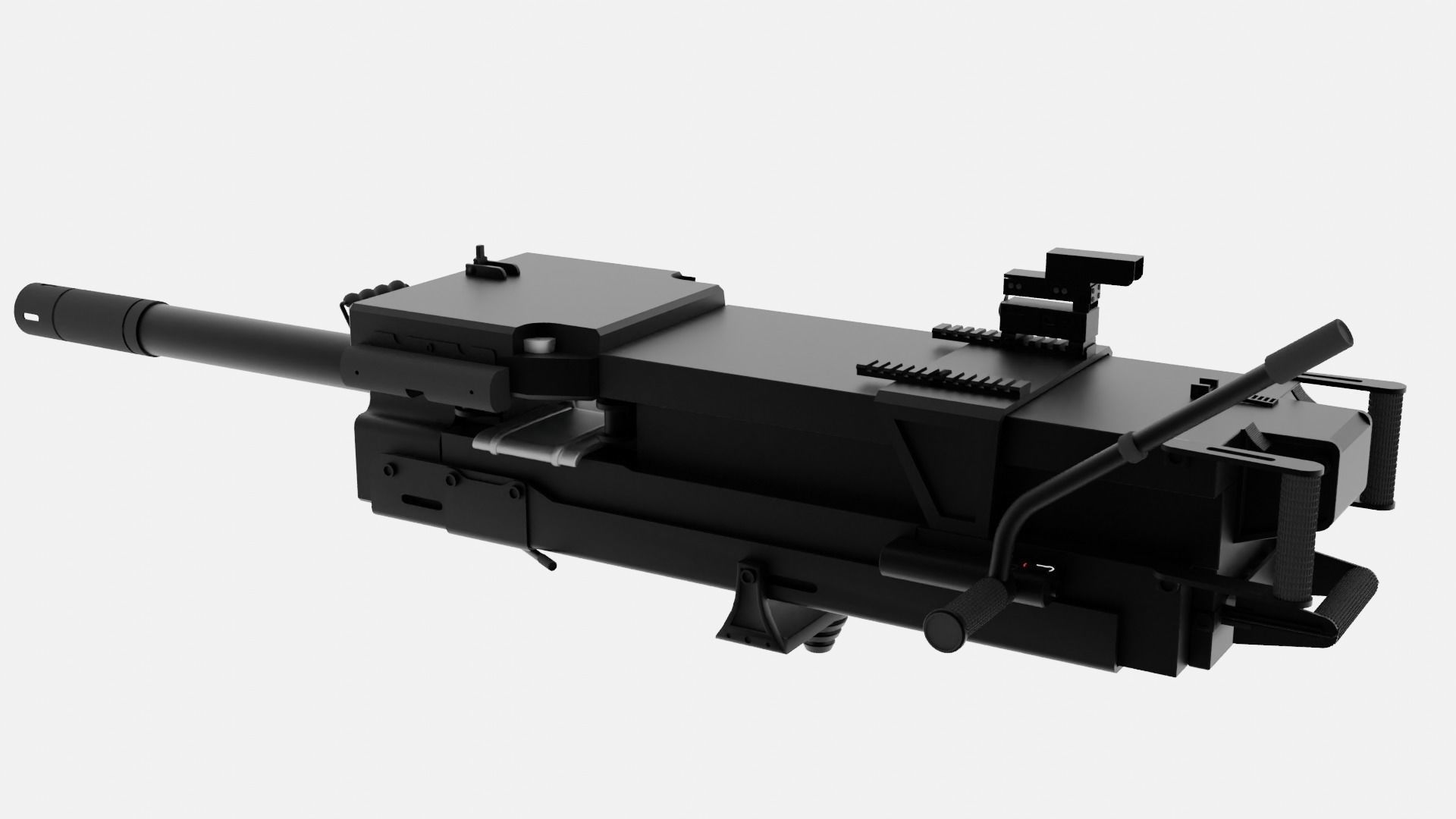 Heckler and Koch GMG Grenade Machine Gun 3D model | CGTrader