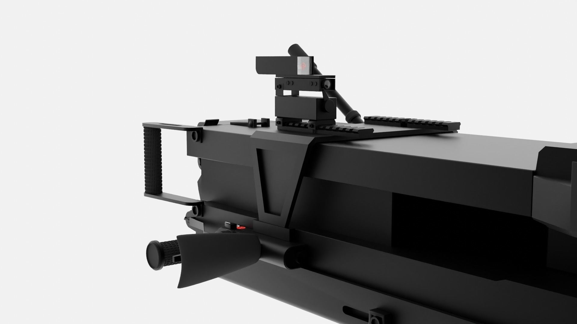 Heckler and Koch GMG Grenade Machine Gun 3D model | CGTrader