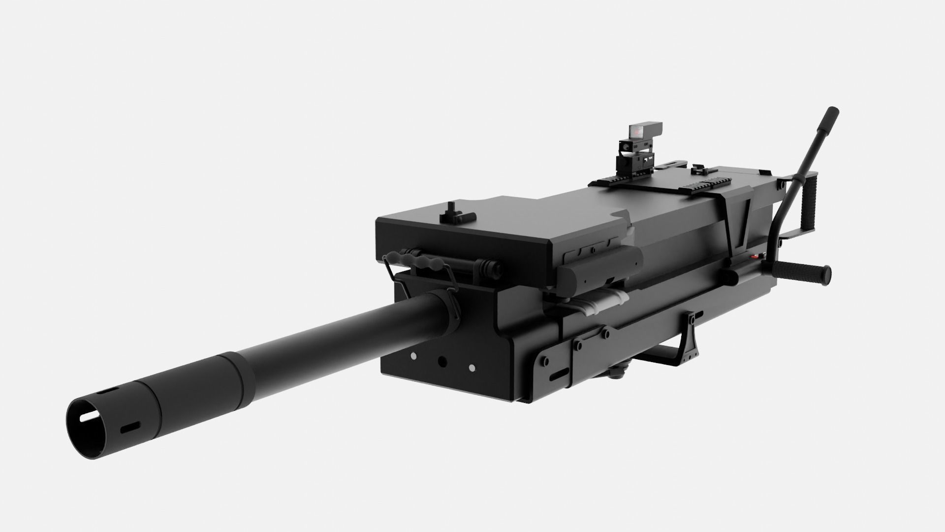 Heckler and Koch GMG Grenade Machine Gun 3D model | CGTrader