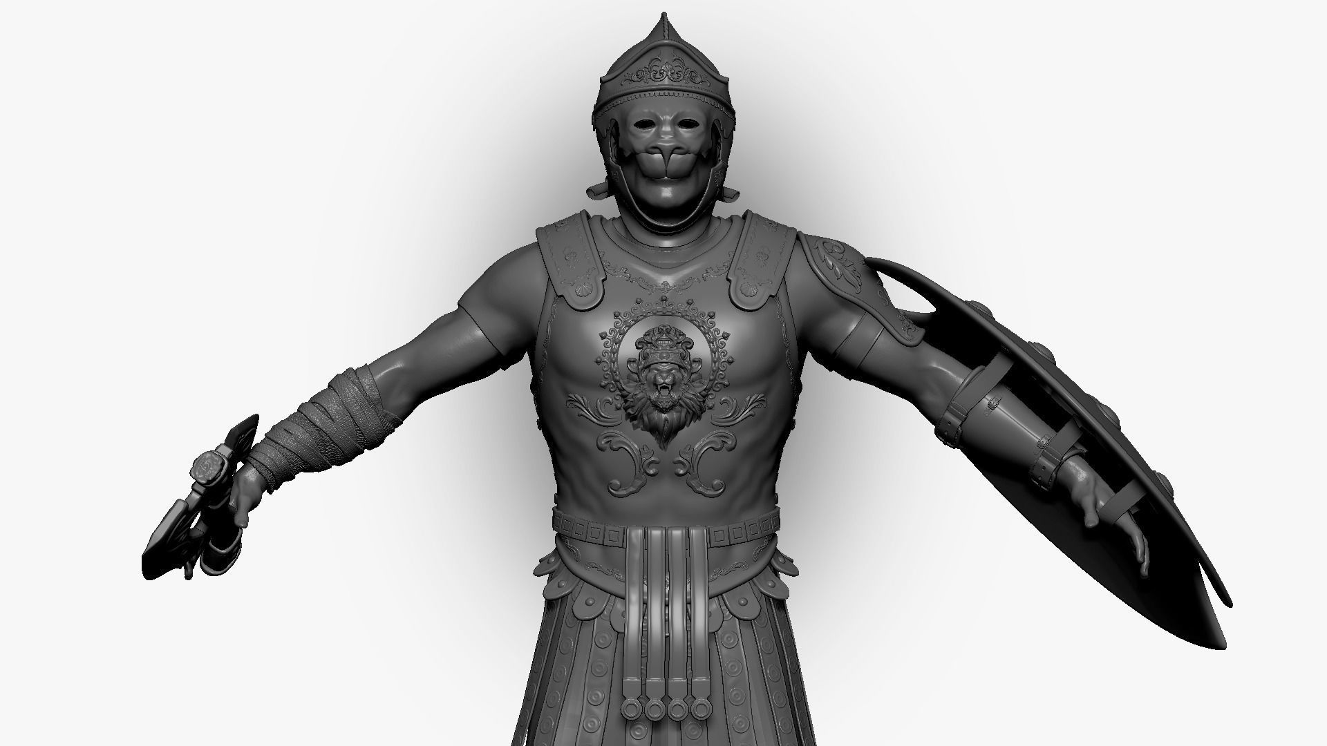 Rome Centurion Sculpt 3D model | CGTrader