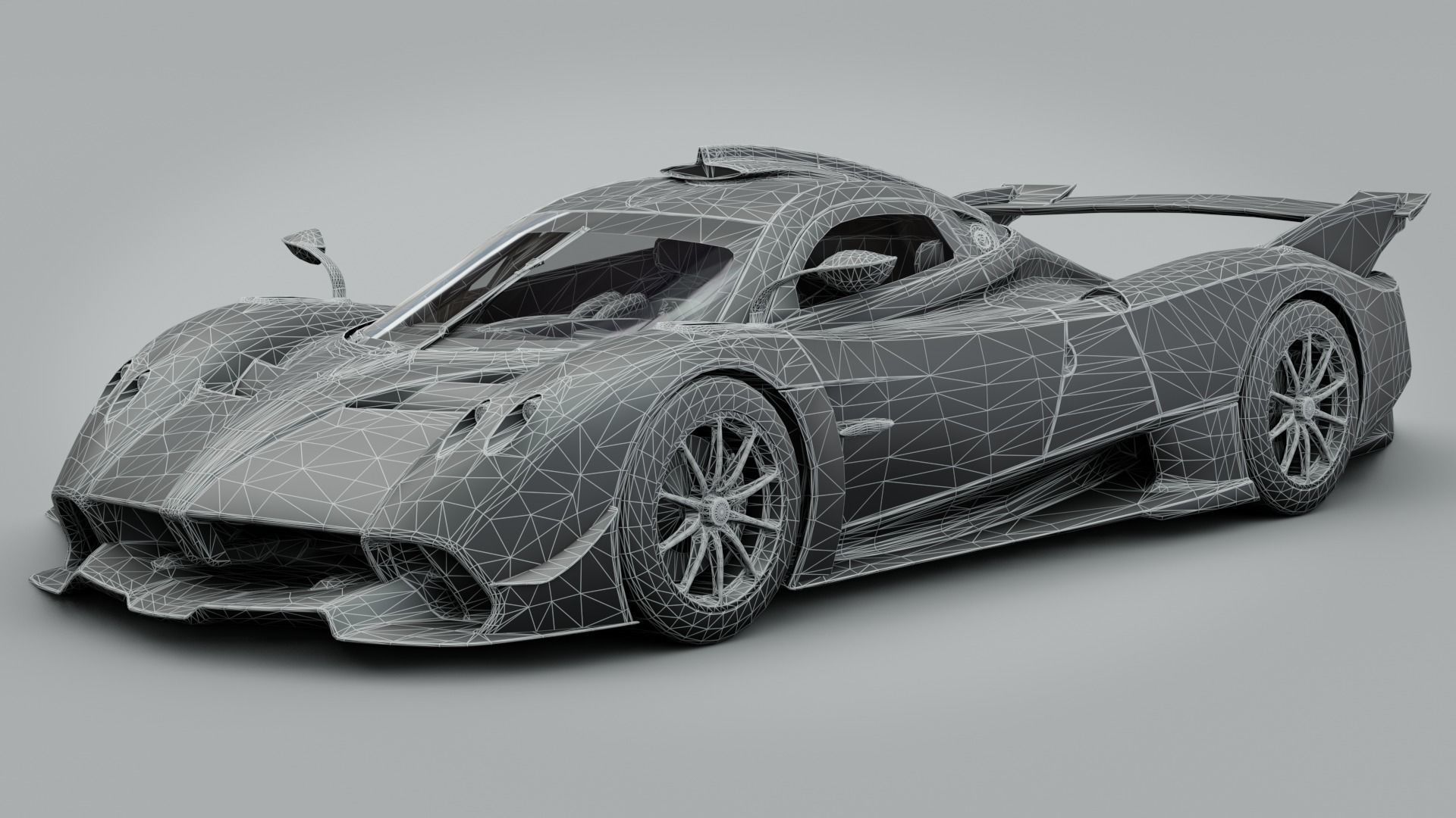 Pagani Huayra R 3D model | CGTrader