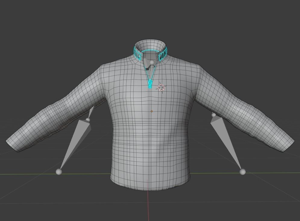 3D model Leather jacket Low-poly RIGGED VR / AR / low-poly | CGTrader