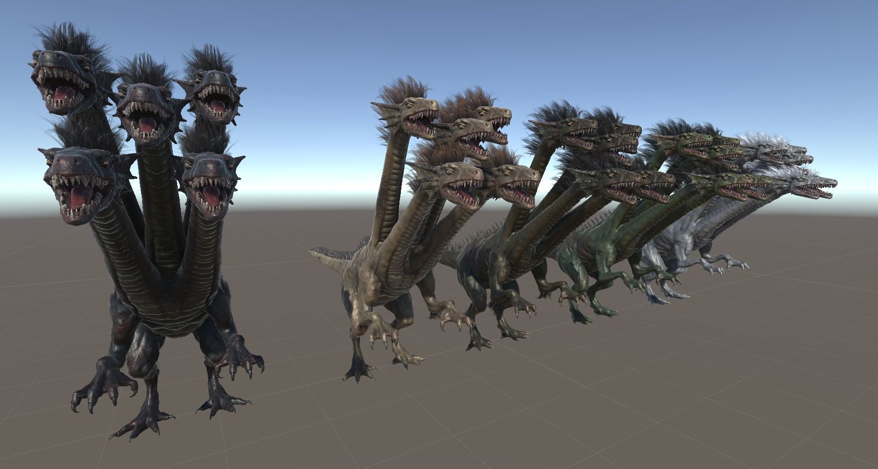 3D model Hydra VR / AR / low-poly | CGTrader