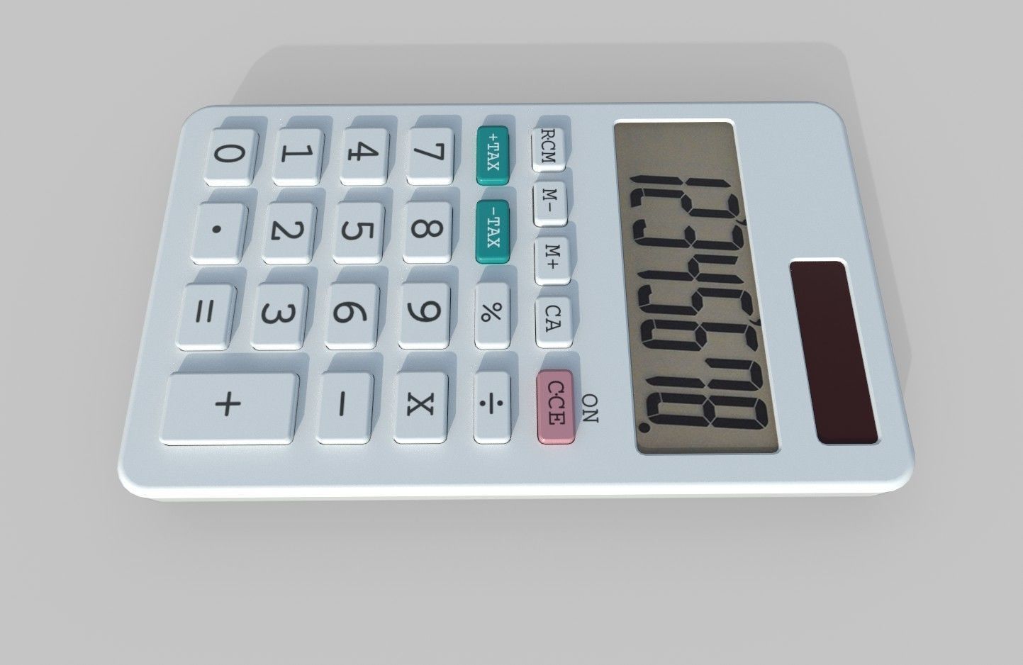 3D model Calculator 01 VR / AR / low-poly | CGTrader